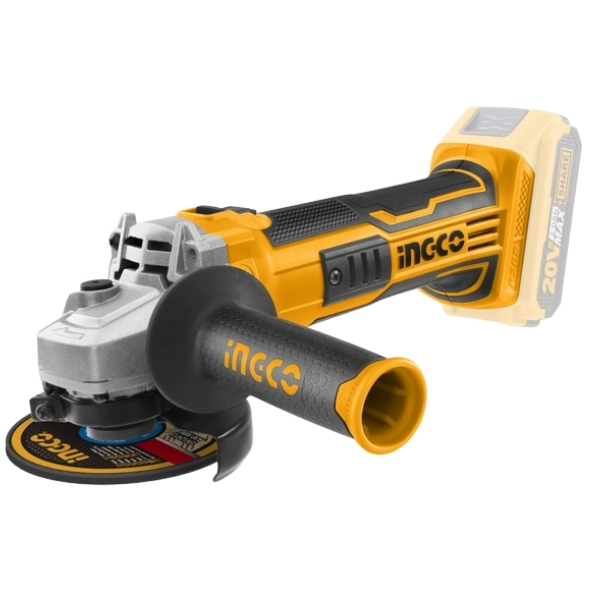 Ingco Lithium-Ion Angle Grinder 20V - Ingco Tool Shop