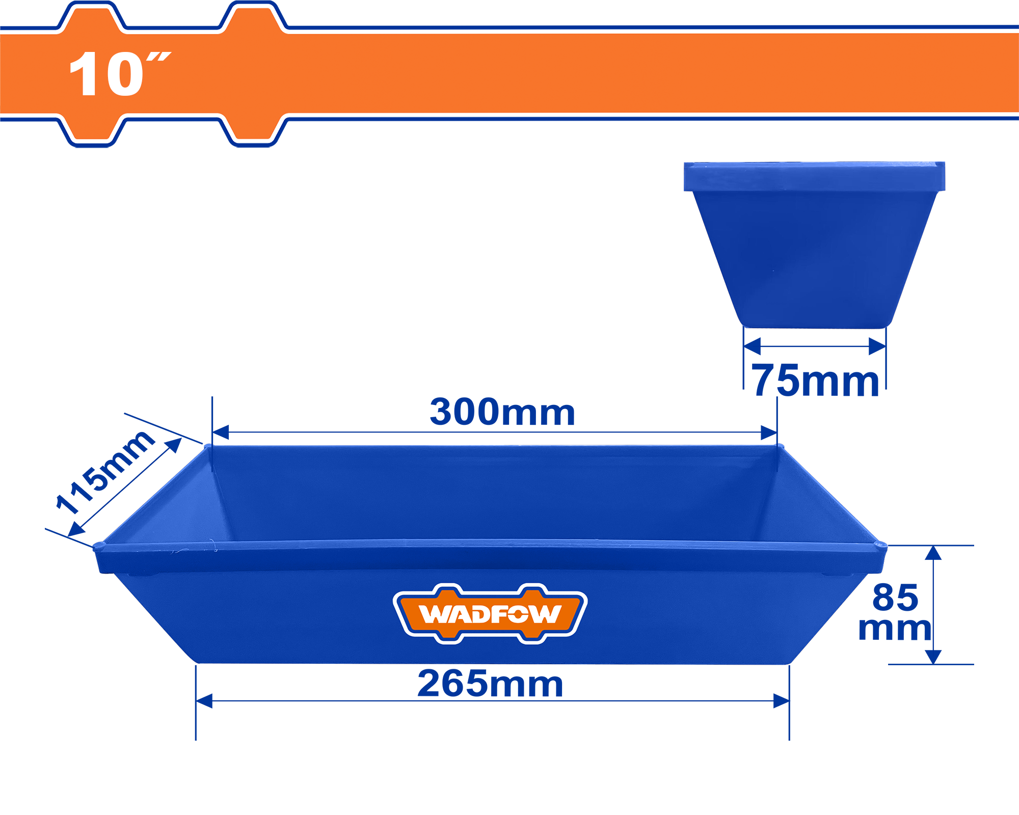 Wadfow - Plastic Mud Pan - Ingco Tool Shop