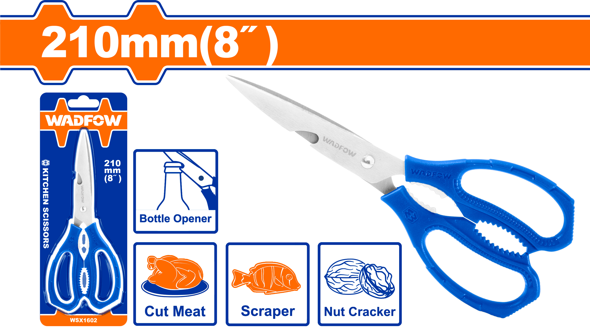 Wadfow – Kitchen scissors – Ingco Tool Shop